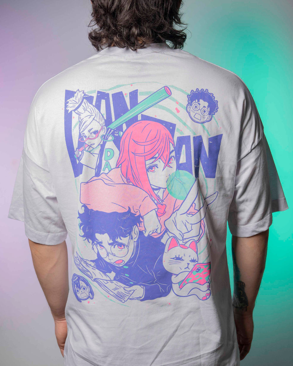 Camiseta Oversize Dandadan – sasageyo